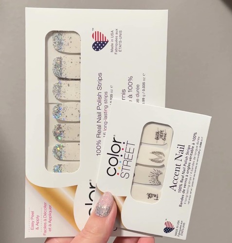 Color Street ~Let Your Faith & Light Shine Nail Polish Strips Set | eBay