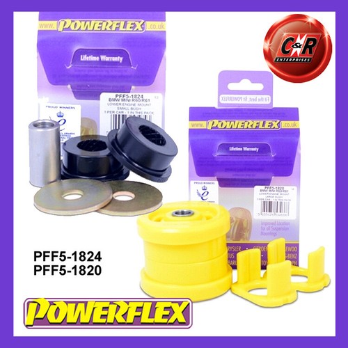 Powerflex Lowr EngMnt Bushes For Mini Countryman Gen1 4WD 10-16 PFF5 ...