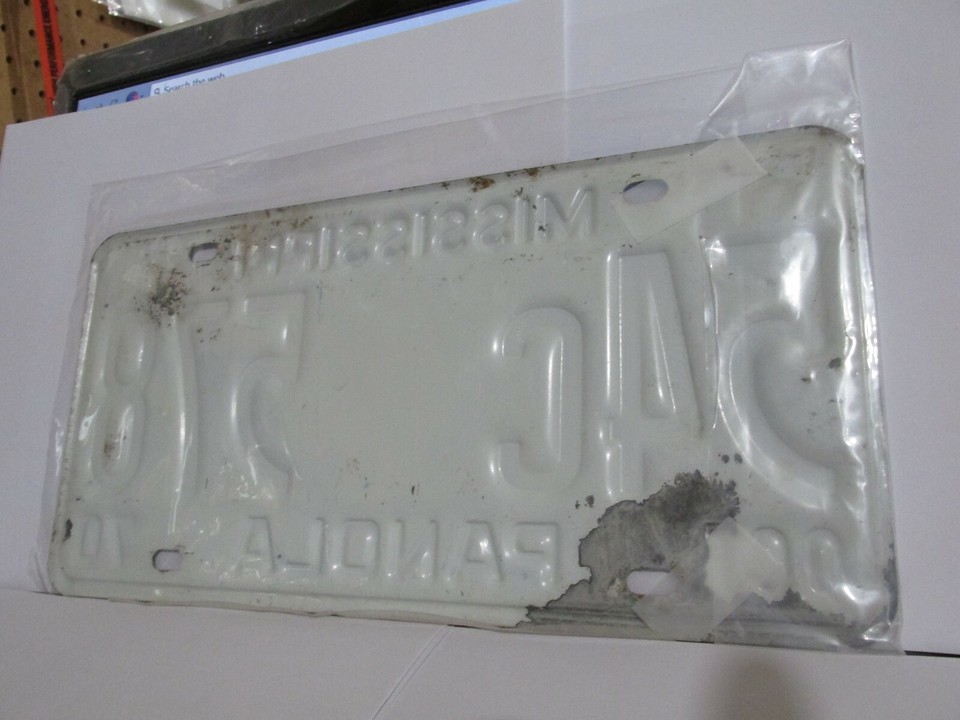 1970 MISSISSIPPI LICENSE PLATE CAR TAG PANOLA COUNTY MS, | eBay