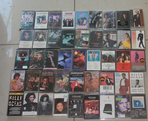 Lot 65 Cassette Tapes Hip Hop, Rap, R&B, Soul, Funk, Soundtracks ‘90s ...