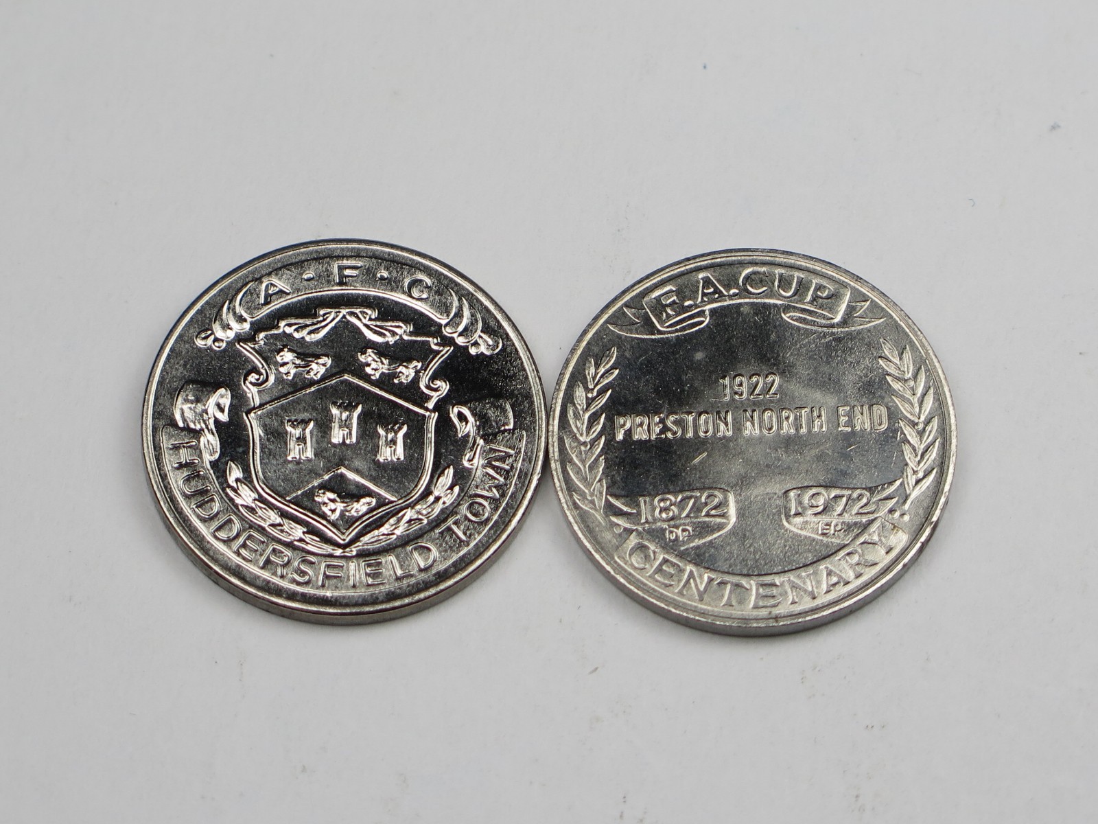 ESSO FA CUP CENTENARY COINS 1972 Choose From Selection EXCELLENT ...