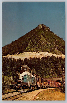 Burlington Northern 1804 Cascade Tunnel Seattle Washington Postcard ...