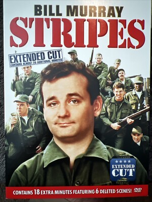 Stripes (DVD, 2005, Extended Cut) New Sealed With Sleeve | eBay