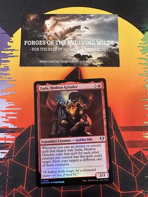 Zada, Hedron Grinder Foil - MTG - CMM - Commander Masters | eBay
