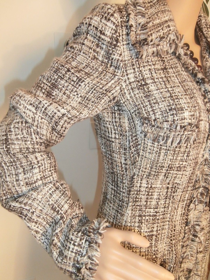 VIEW Women Junior Girl's Black/White/ Brown Long Sleeve Lined Acrylic ...