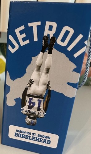 Headstand Bobblehead Amon-Ra St. Brown Detroit Lions 11/2/25 NFL ...