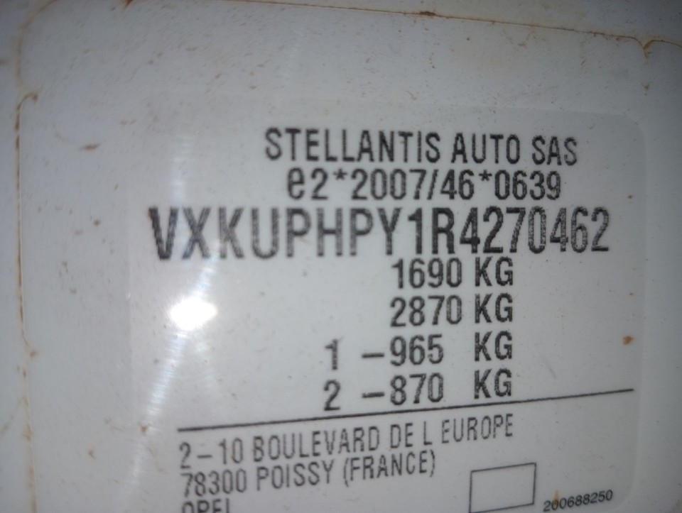 169258071T PARAGOLPES DELANTERO / 761259 PARA OPEL CORSA F | eBay UK