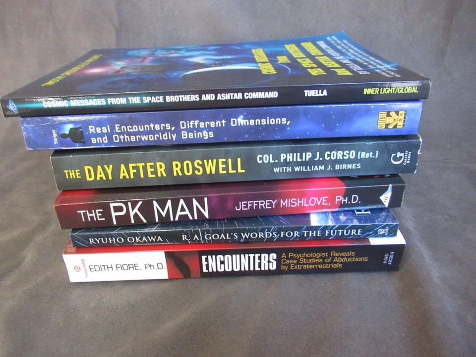 6 Books Extraterrestrial - UFOs - Aliens Abduction rd3 | eBay