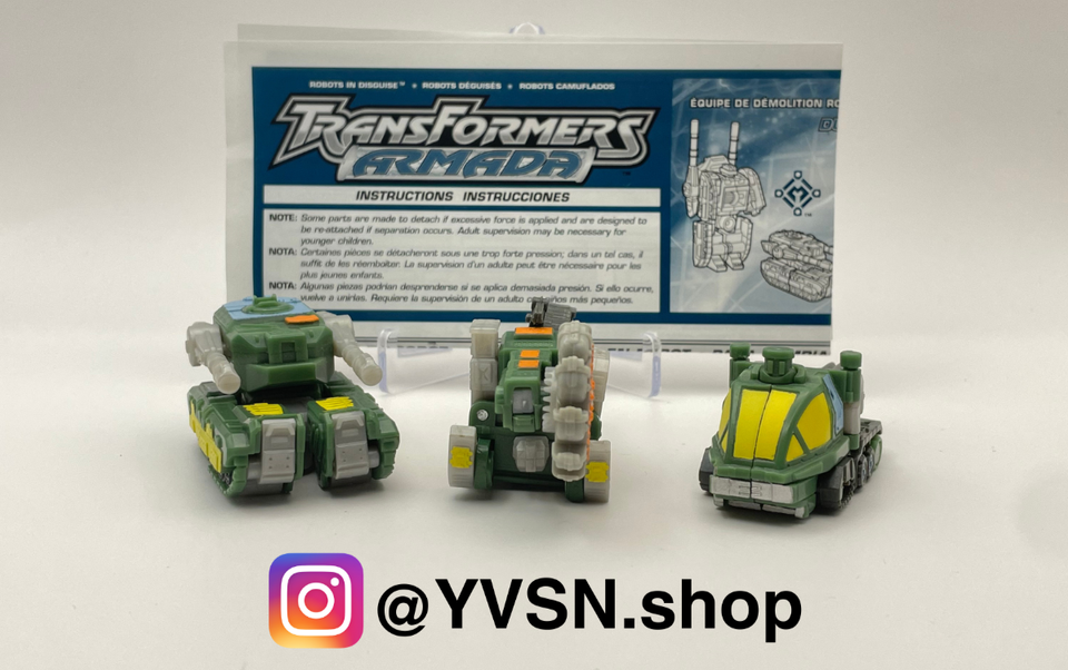 Transformers Armada Mini-Con 3-packs Road Wrecker Mini-Con Team ...