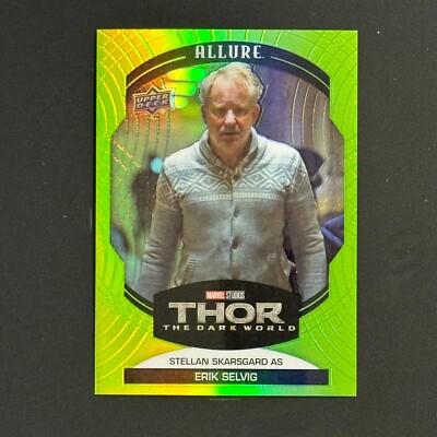 2022 Marvel Allure - Green Quartz 04/99 - Dr Erik Selvig as Stellan ...