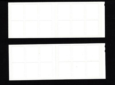 BLANK LABEL DUMMY 1st & 2nd BARCODE STAMP BOOKLET | eBay