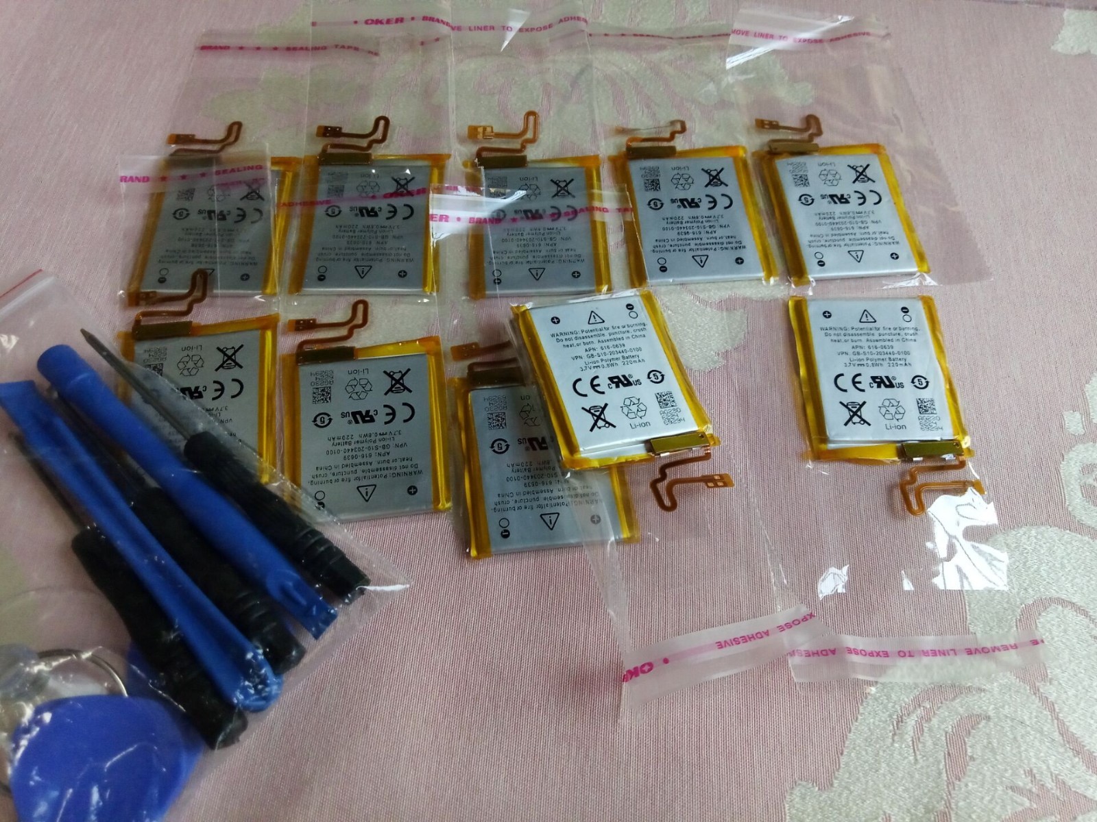 10pcs Replacement Battery For ipod Nano7 7G 7th Generation Nano 7 7th ...