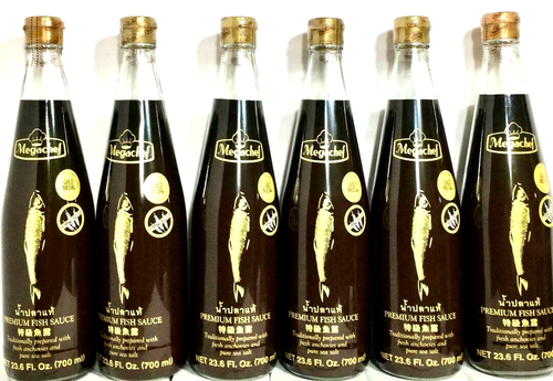 MegaChef Premium Fish Sauce (Fresh Anchovies & Pure Sea Salt) 23.6 oz ...