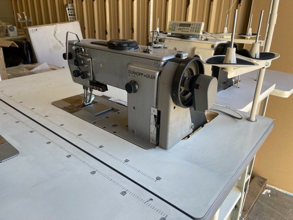 durkopp adler 767 Walking foot Lockstitch Sewing Machine w/ automatic ...
