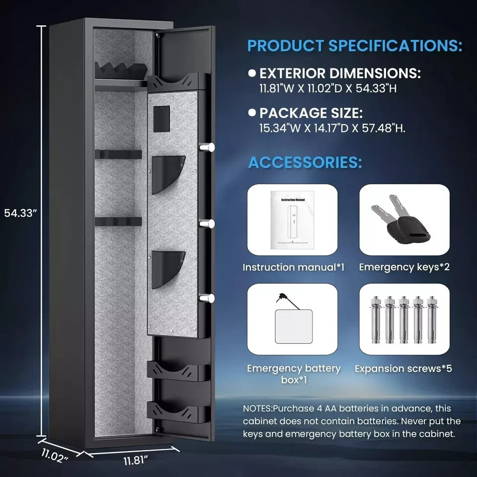 Fireproof Waterproof Gun Safe, Digital Quick Access - Brand New, Free ...