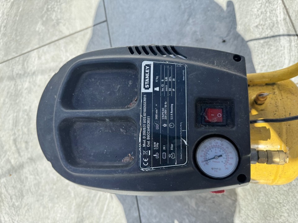 STANLEY Air Compressor Yellow Spray Paint | eBay UK