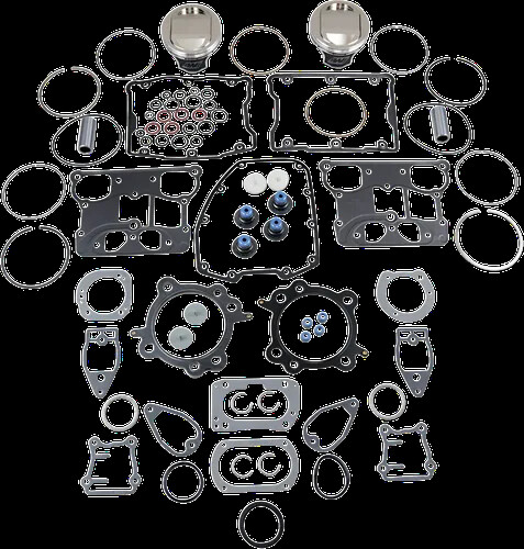Wiseco Top End Rebuild Kit 3.875in .020OB 10.5:1 Softail Springer ...