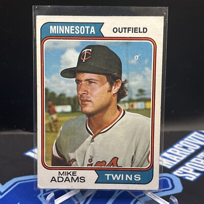 1974 Topps Baseball Card #573 Mike Adams Minnesota Twins | eBay