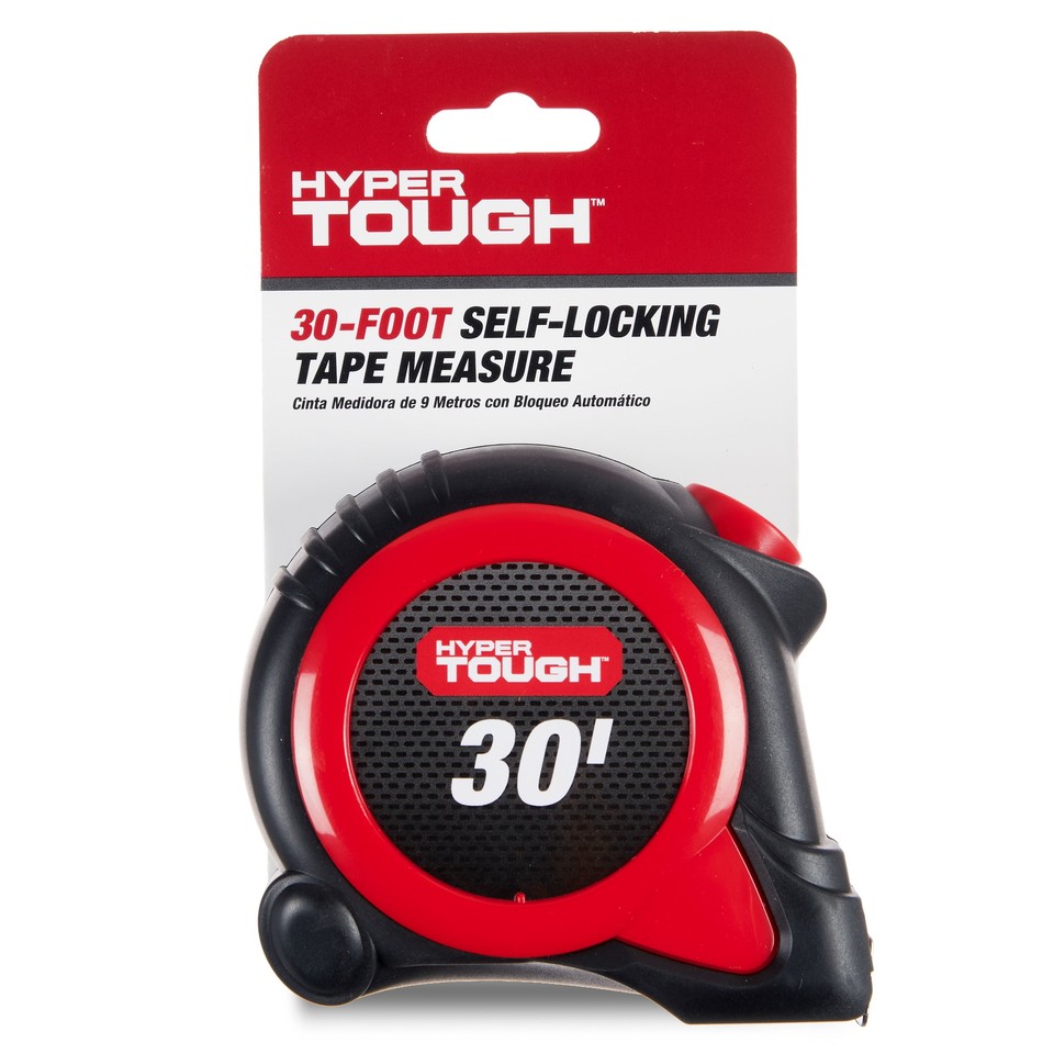 Hyper Tough 30ft. Self Lock Steel Tape Measure | eBay