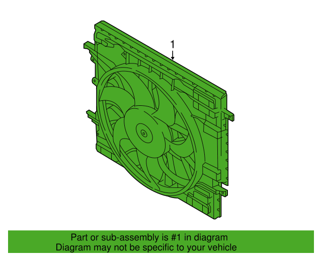 Quality Engine Cooling Fan Assembly 31657772 for 2016-2020 Volvo XC90 2 ...