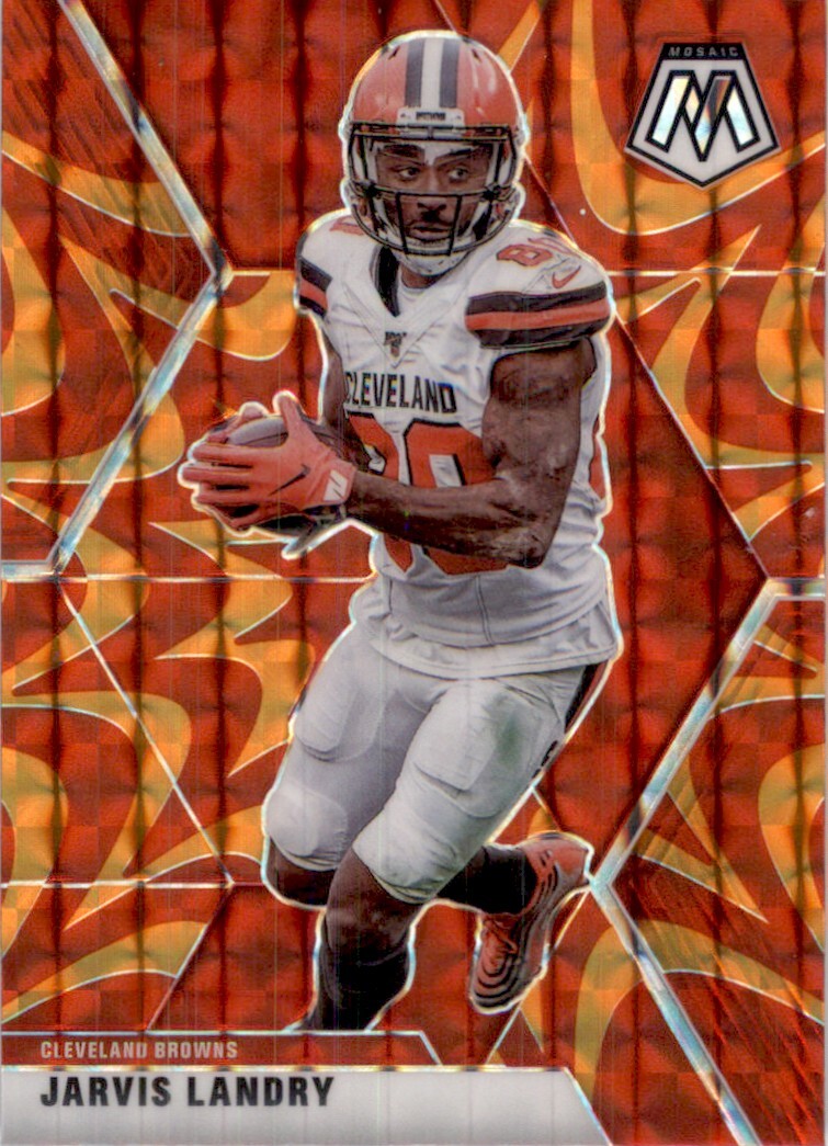 2020 Mosaic Orange Reactive JARVIS LANDRY Cleveland Browns #56 | eBay