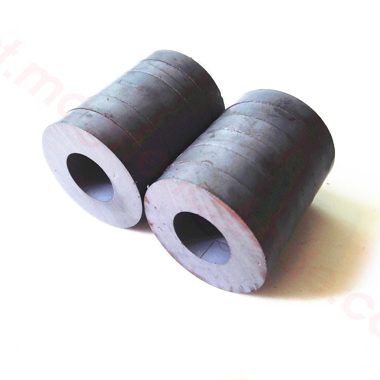 Lots D40mmx8mm Hole:19mm Ferrite Y30BH Magnets Black Strong Round Disc ...