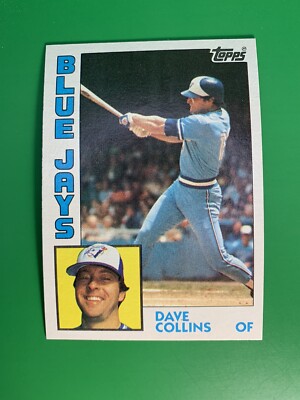 1984 Topps Dave Collins #733 Toronto Blue Jays | eBay