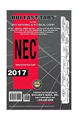 2017 National Electrical Code NEC Softcover Tabs Builders Books ...