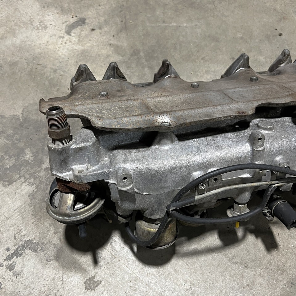 81-83 Nissan 280zx Turbo Complete Engine Intake Manifold w/ Throttle ...