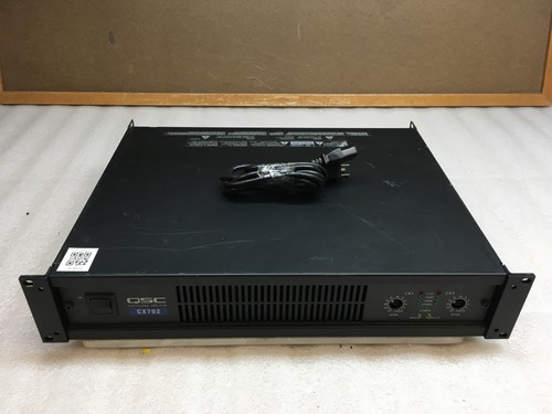 QSC CX702 2-Channel 700W Professional Power Amplifier CG01FHY *READ* | eBay