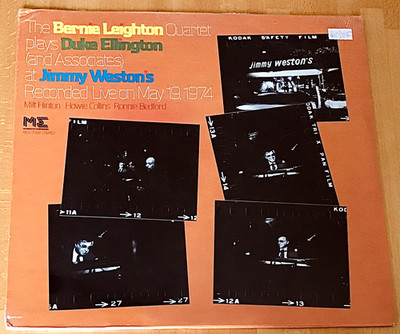 Record - The Bernie Leighton Quartet plays Duke Ellington at Jimmy ...