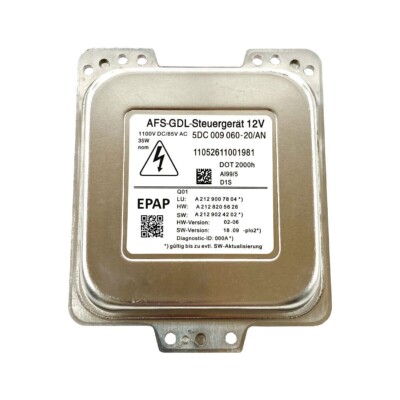 New For 10-14 Mercedes E350 E400 E63 W212 Xenon Ballast Control ...