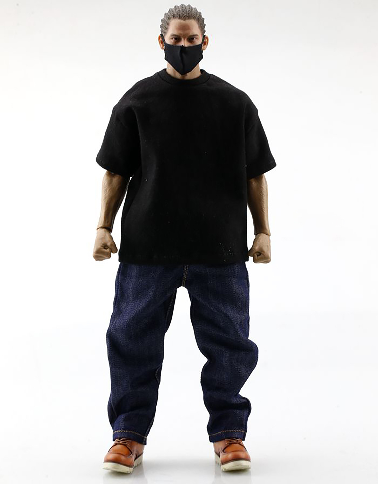 1/6 FA010 Loose Fitting T-shirt Top Clothes Fit 12'' Male Action Figure ...