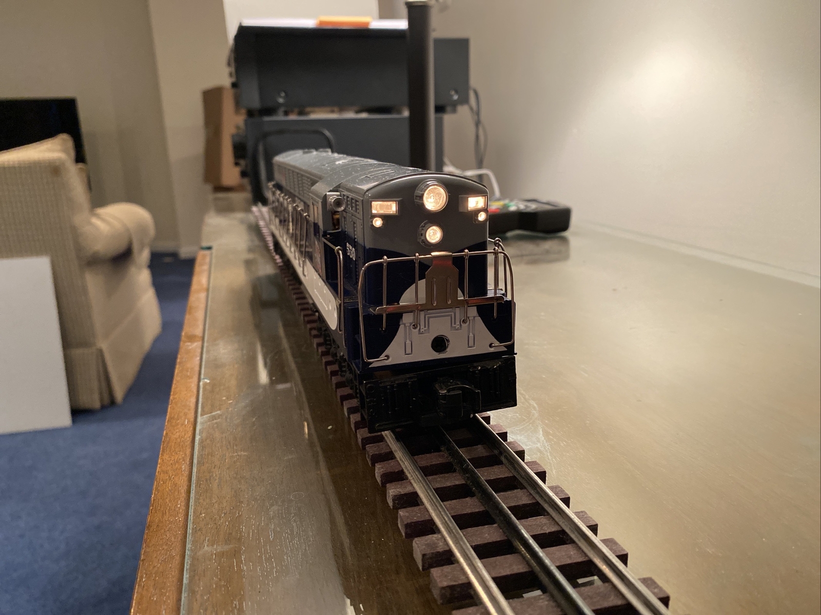 Lionel 6-8378 Wabash Bluebird Fairbanks-Morse TrainMaster Diesel W ...