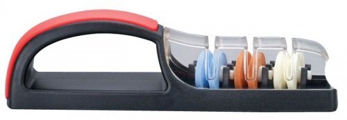 Minosharp No.550 3 Global Ceramic Water Knife Sharpener Black Red ...