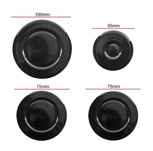 Set of Cooker Oven Gas Hob Rapid Burner Flame Caps Crown Ring Tops ...