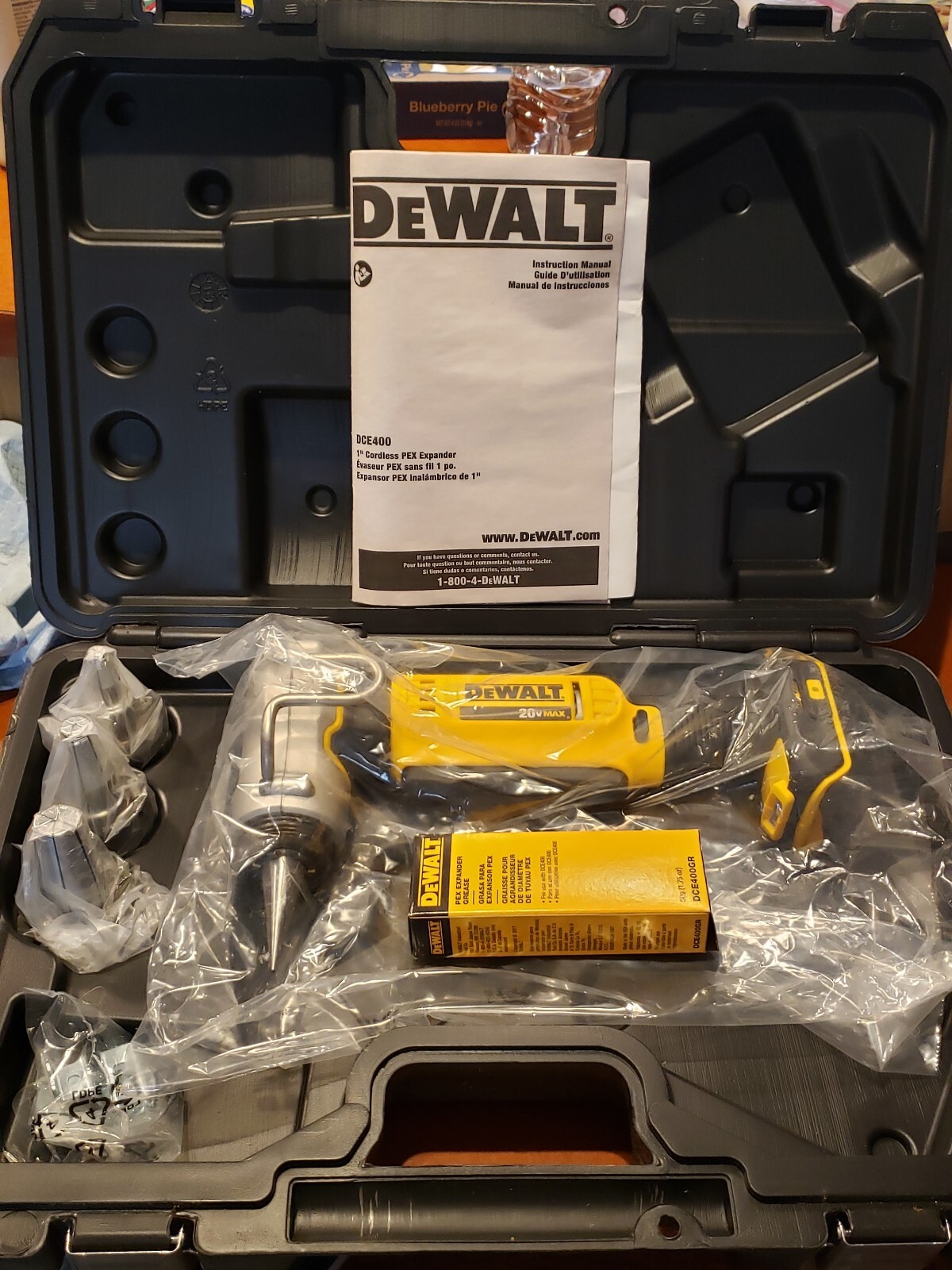 DeWalt DCE400B 20V MAX* Cordless 1" PEX Expander No Battery ...