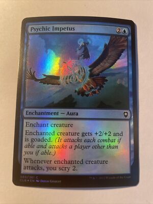 Psychic Impetus Foil - CLB 089 - NM - MTG Magic | eBay