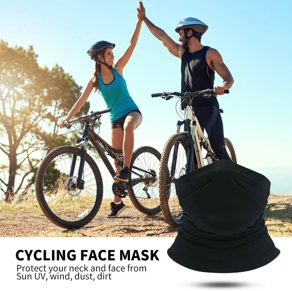 Balaclava Face Mask Tube Bandana Cover Men Women Face Cover Neck Gaiter ...