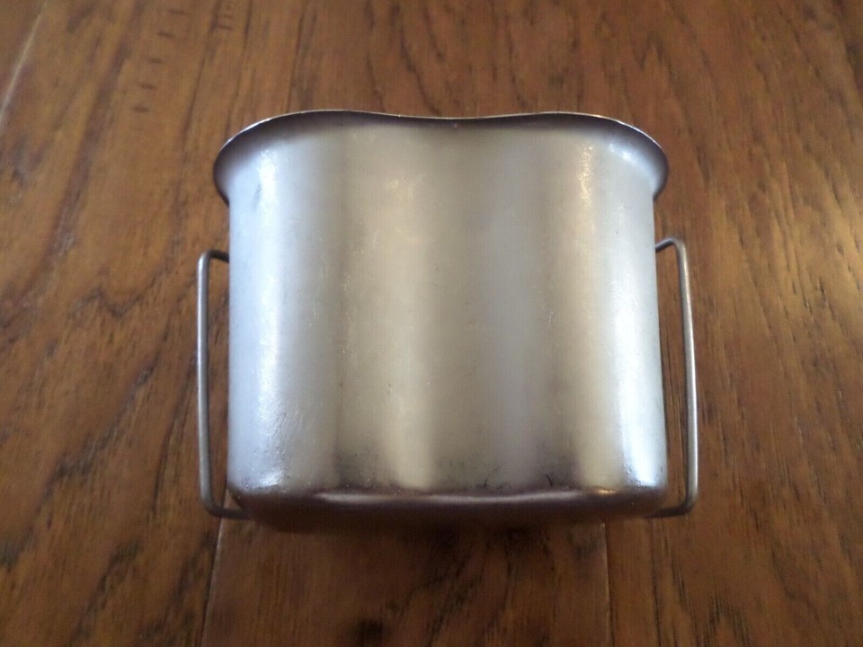 4 Pack Authentic US Military USMC USGI Stainless Steel 1 Qt Canteen Cup ...