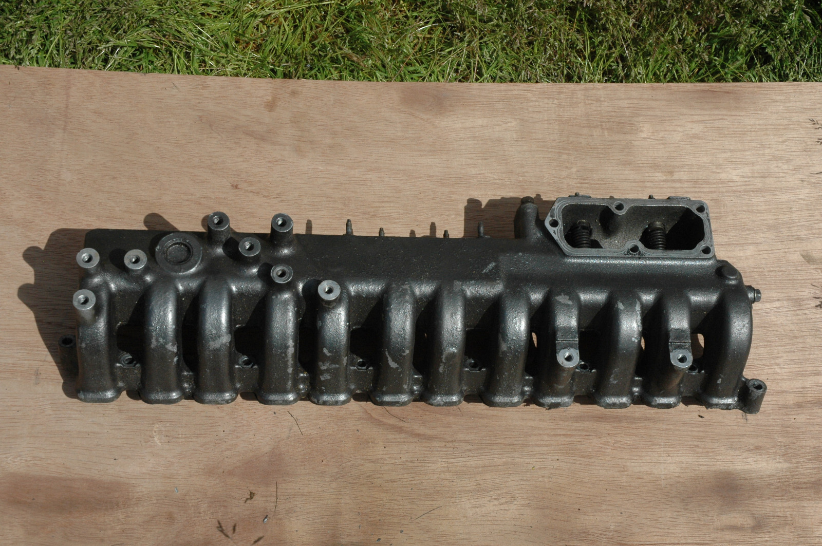 YANMAR 6LPA-STP MARINE DIESEL ENGINE SUCTION MANIFOLD INTAKE 119775 ...