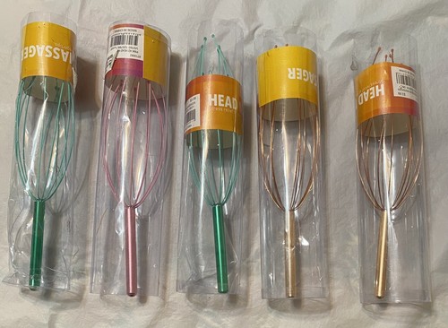 Scalp Head Massager, Head and Hair Scratcher - Lot Of 5 NEW | eBay