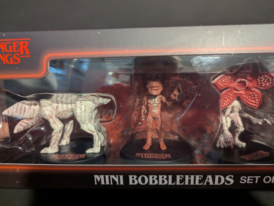 Stranger Things 4pack Mini Bobbleheads - Demogorgon Demobat Vecna | eBay