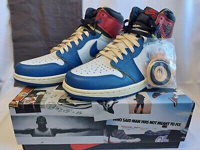 Nike Air Jordan Union Los Angeles Retro Red White Blue M9.5 Nike Air Jordan Union Los Angeles Retro Red White Blue M9.5