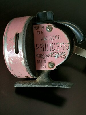 Vintage Johnson Princess 100AP Fishing Reel Made in USA | eBay