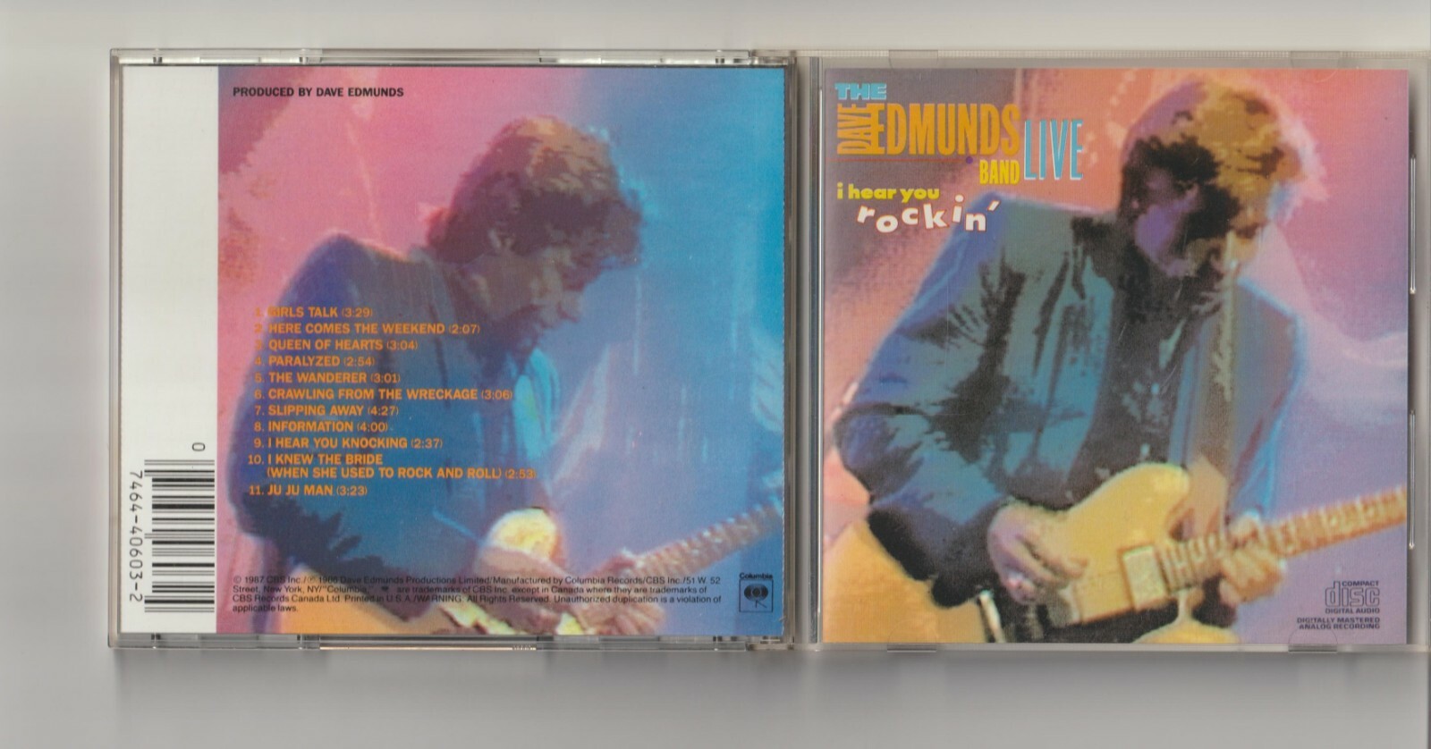 DAVE EDMUNDS BAND Live CD VG++ | eBay