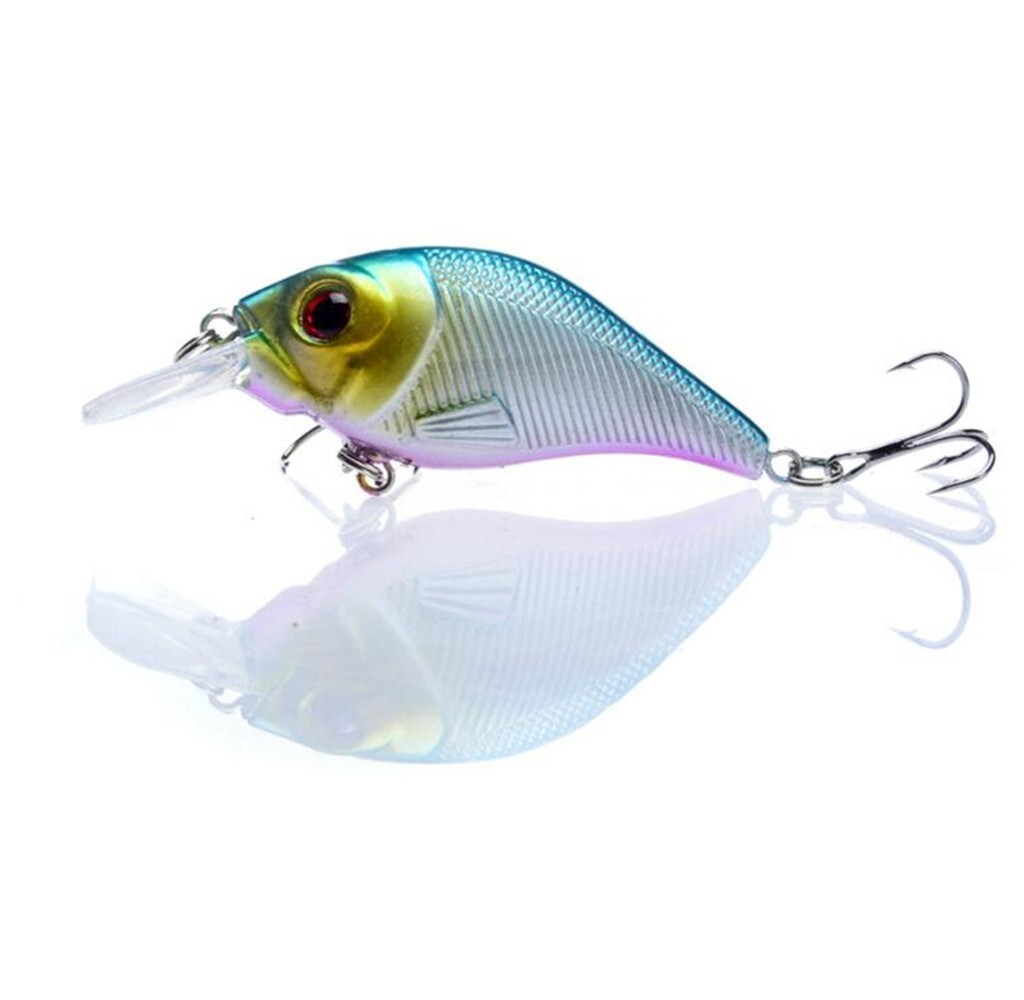 5PCS Crankbaits Fishing Lures Glow Minnow 12g Wobblers Saltwater Bass ...