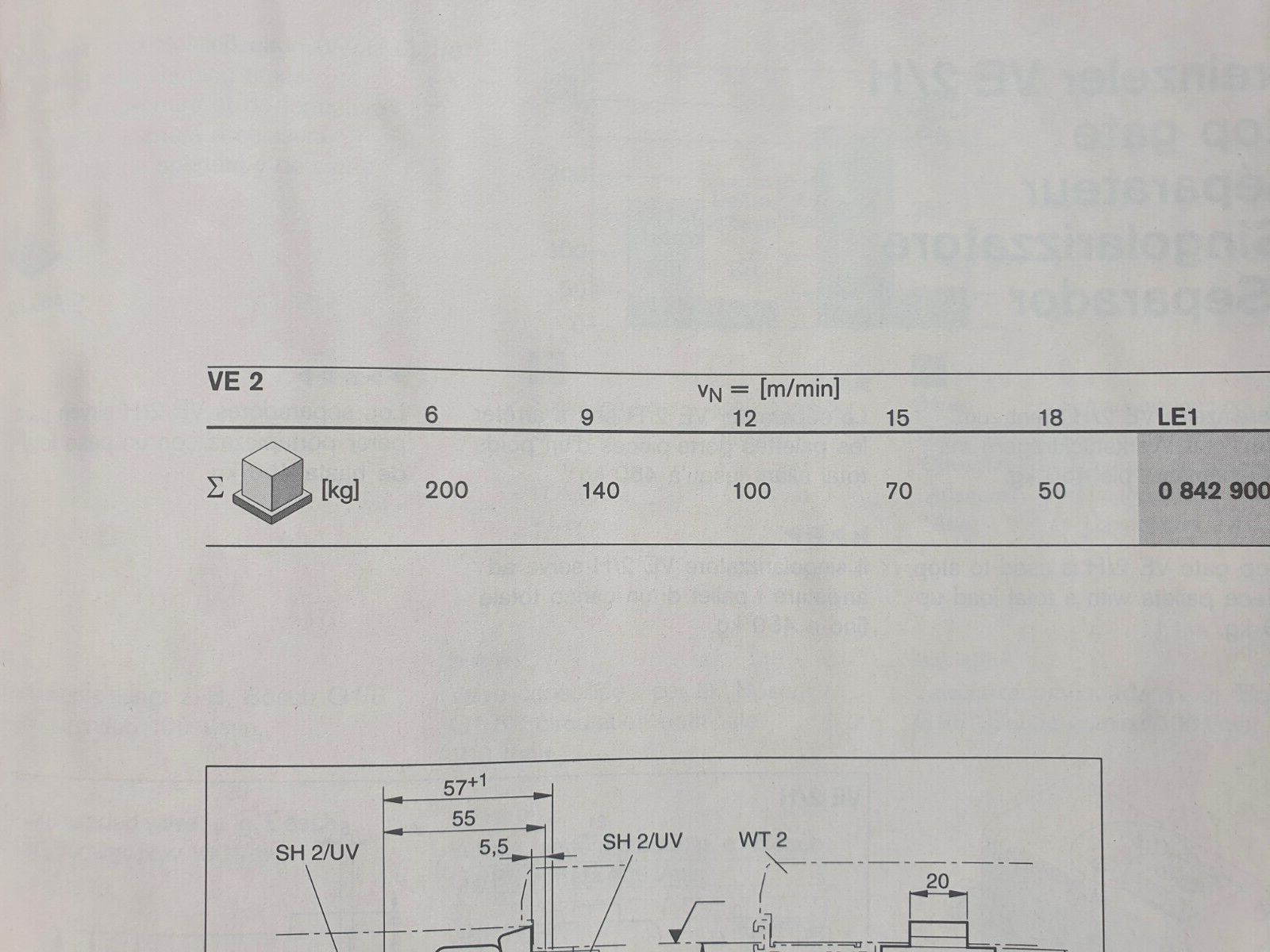 Bosch Rexroth Ts2 Conveyor Stop Gate /separator 0842900300 for sale ...