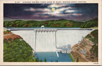 postcard Howard’s dam and power | eBay