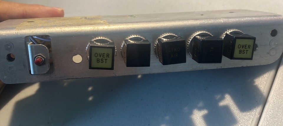 piper seneca 2 annunciator panel assembly | eBay